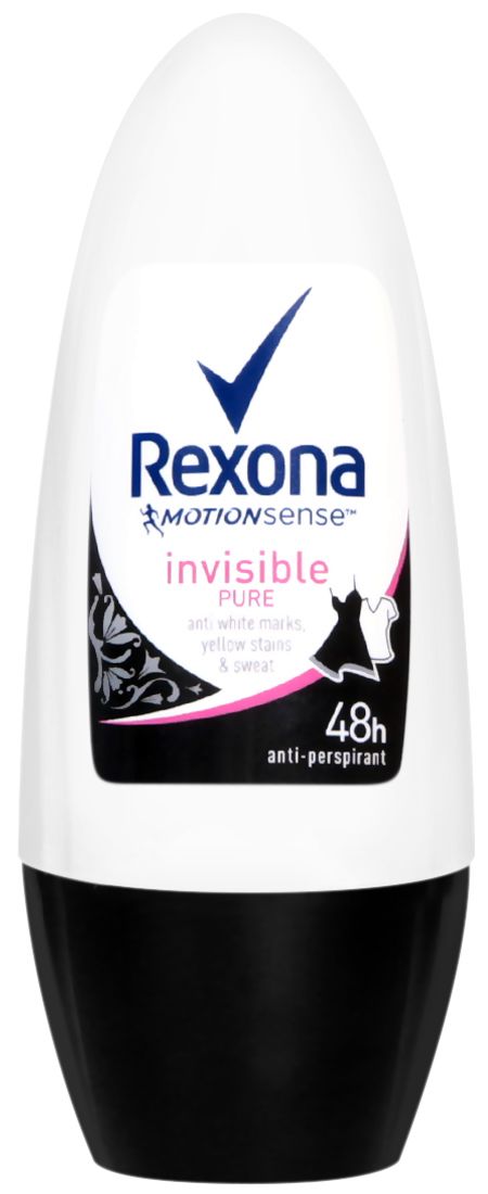 Rexona Invisible Pure - Ролон дезодорант за жени - store.bg