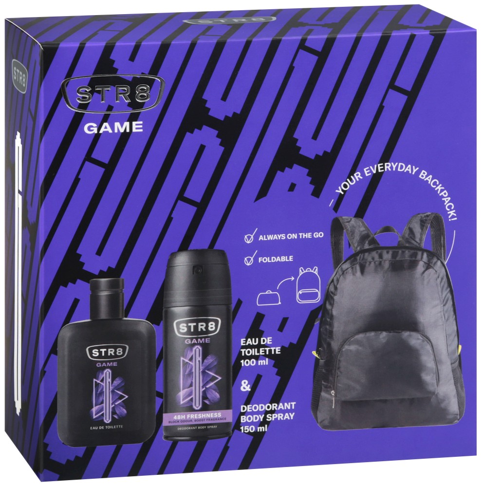 Мъжки подаръчен комплект STR8 Game - store.bg