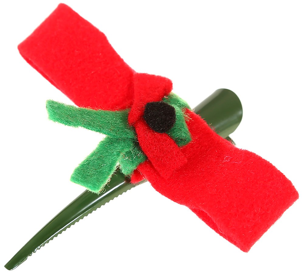 Фиба - щъркел за коса с декорация от филц - Панделка - store.bg