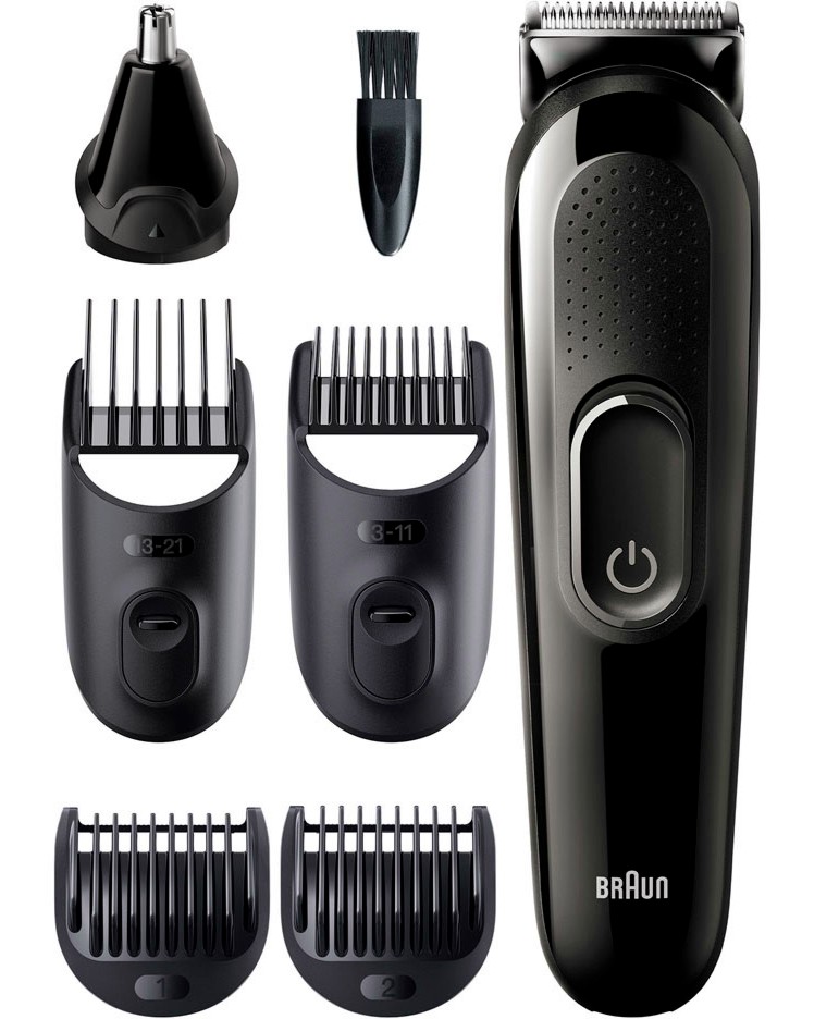 Тример за лице и коса Braun MGK3320 - store.bg