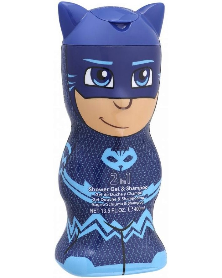 PJ Masks Catboy Детски душ гел и шампоан 2 в 1 - store.bg