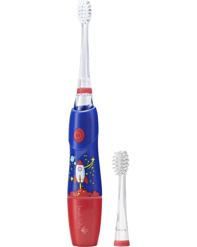 Детска електрическа четка за зъби brush-baby KidzSonic - store.bg