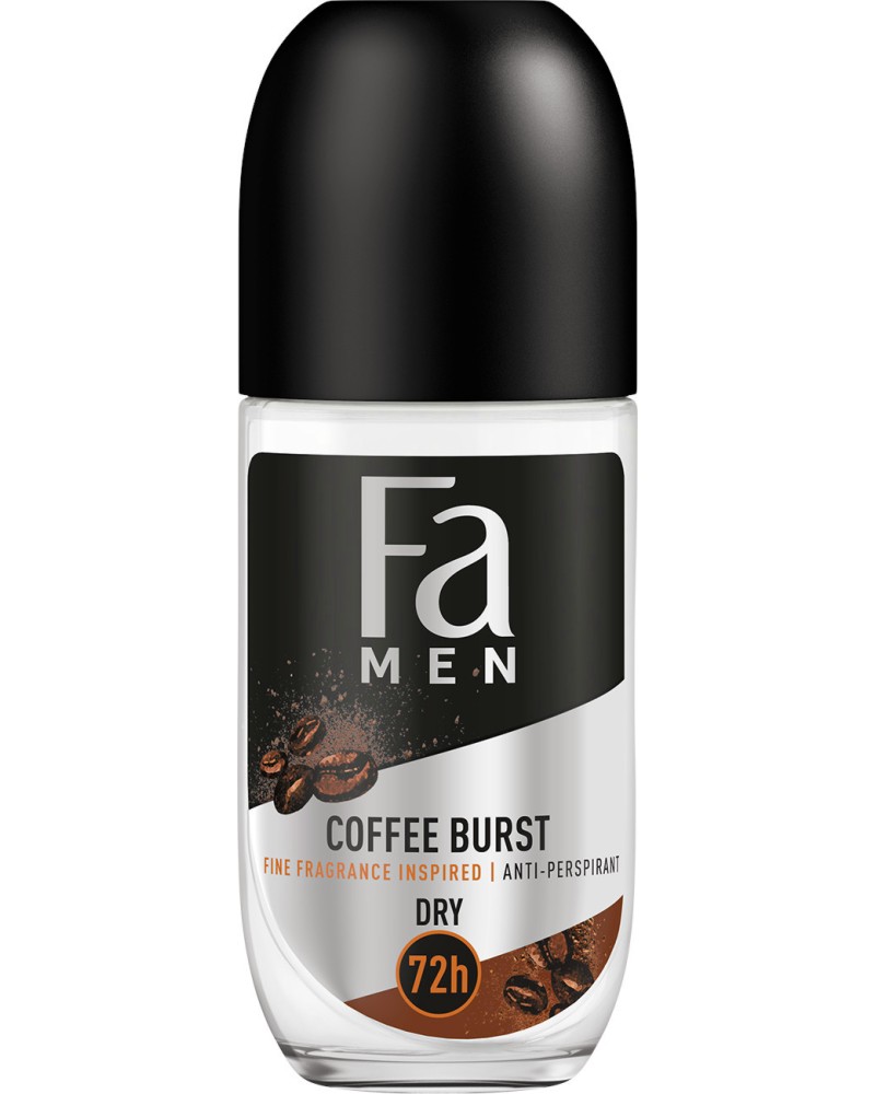 Рол он Fa Men Coffee Burst - store.bg