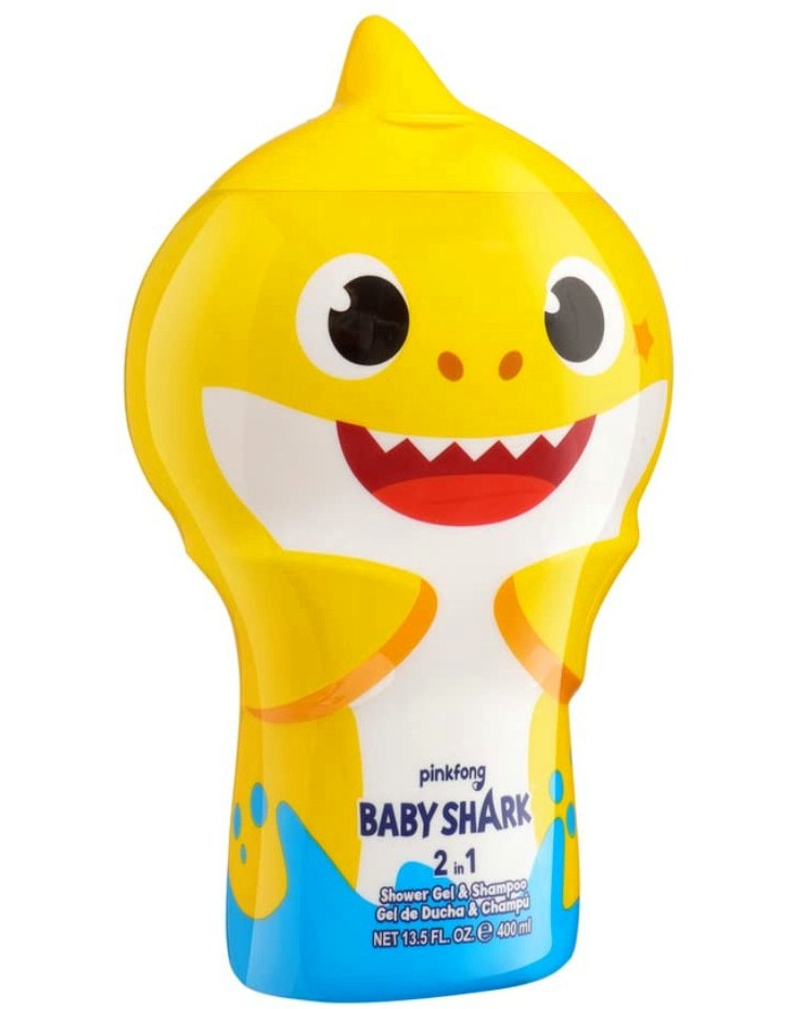 Детски душ гел и шампоан Baby Shark - store.bg