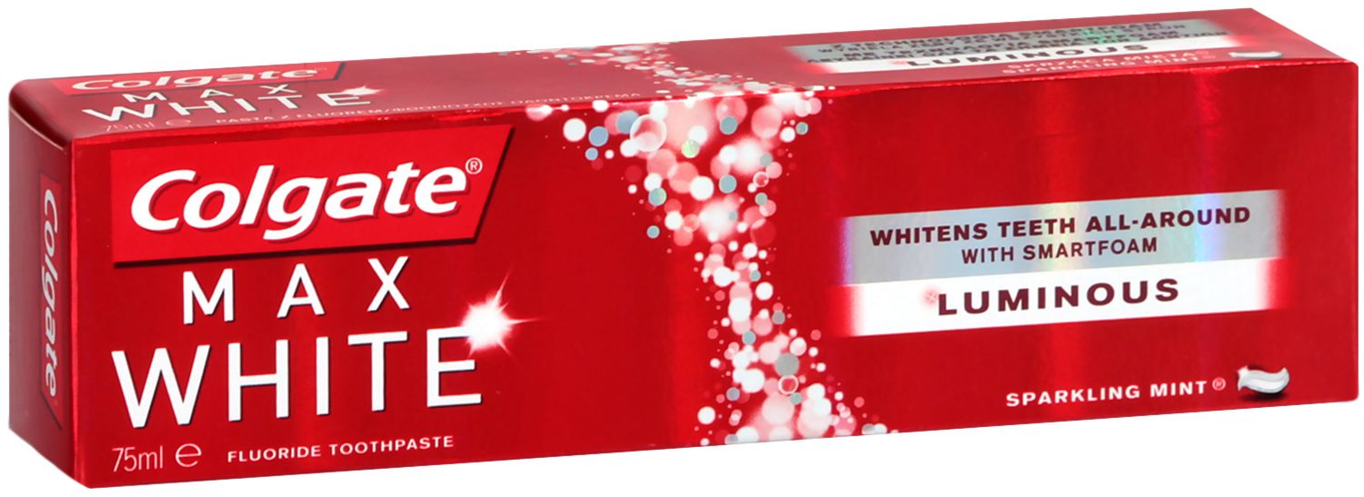 Избелваща паста за зъби Colgate Max White - store.bg
