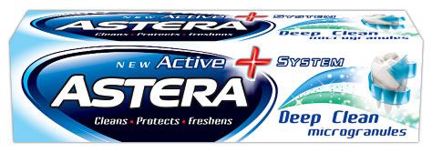 Astera Deep Clean Microgranules - паста за зъби - store.bg