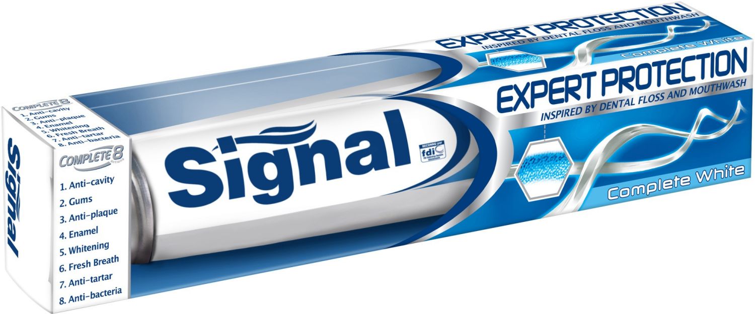 Signal Protection Complete White - паста за зъби - store.bg