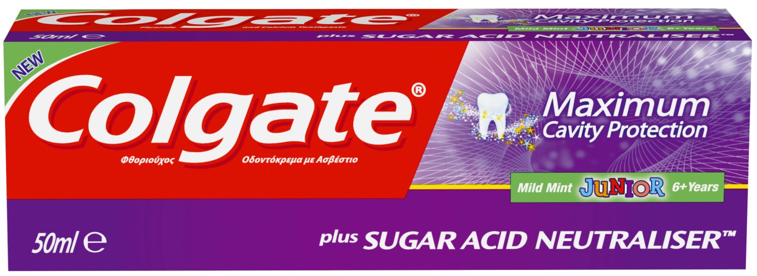 Colgate Maximum Cavity Protection Junior - паста за зъби - store.bg