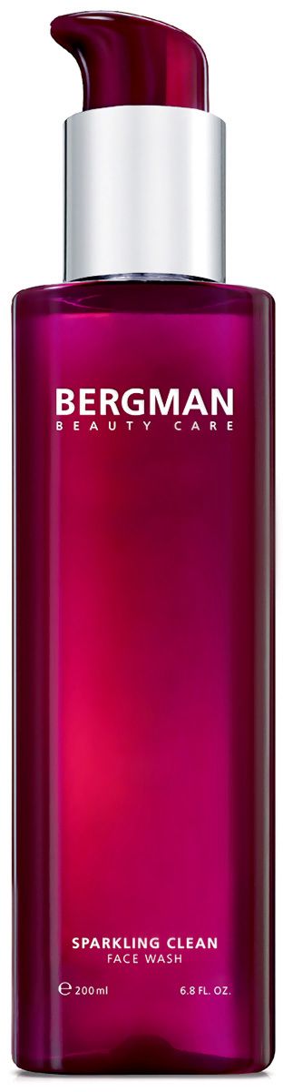 Bergman Sparkling Clean - Почистващ гел за лице - store.bg