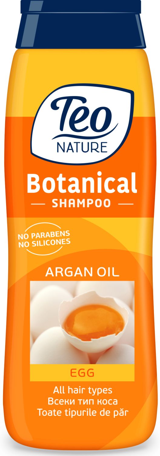 Шампоан с арганово масло и яйце - Teo Botanical - store.bg