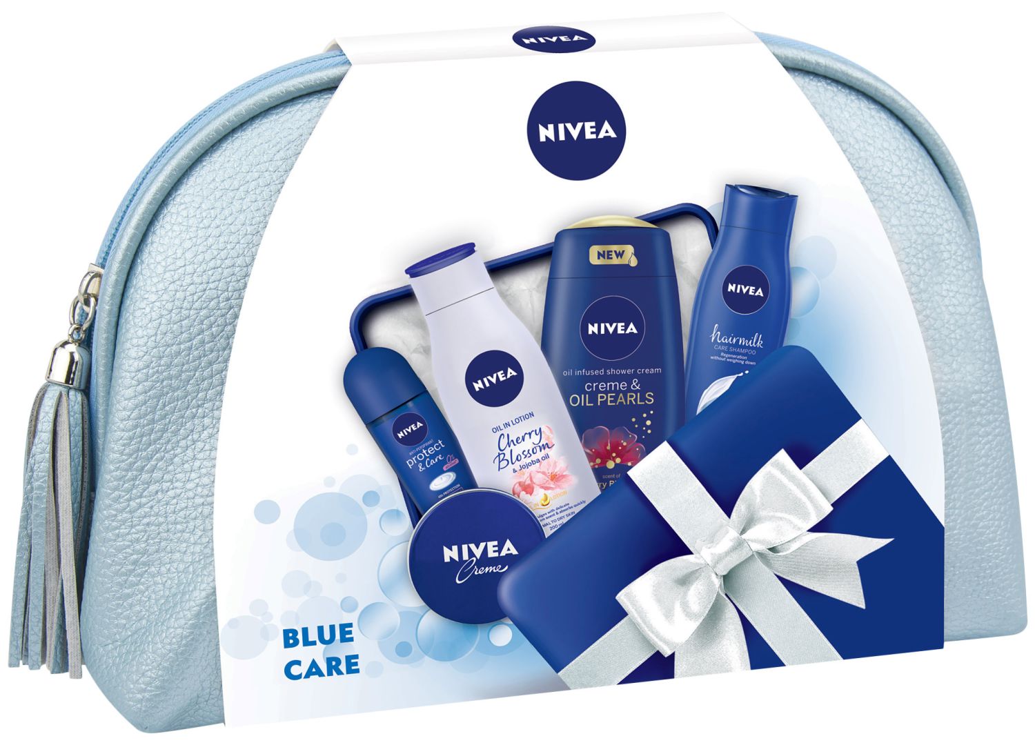 Подаръчен комплект с несесер - Nivea Blue Care - store.bg