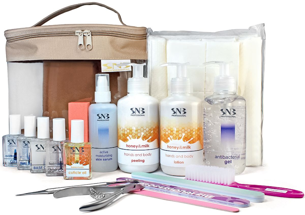 Стартов комплект за професионален маникюр - SNB - store.bg