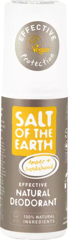 Натурален дезодорант Salt Of The Earth Amber & Sandalwood - store.bg