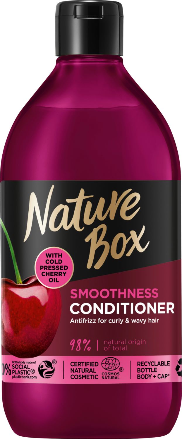 Nature Box Балсам за къдрава коса с вишна - store.bg
