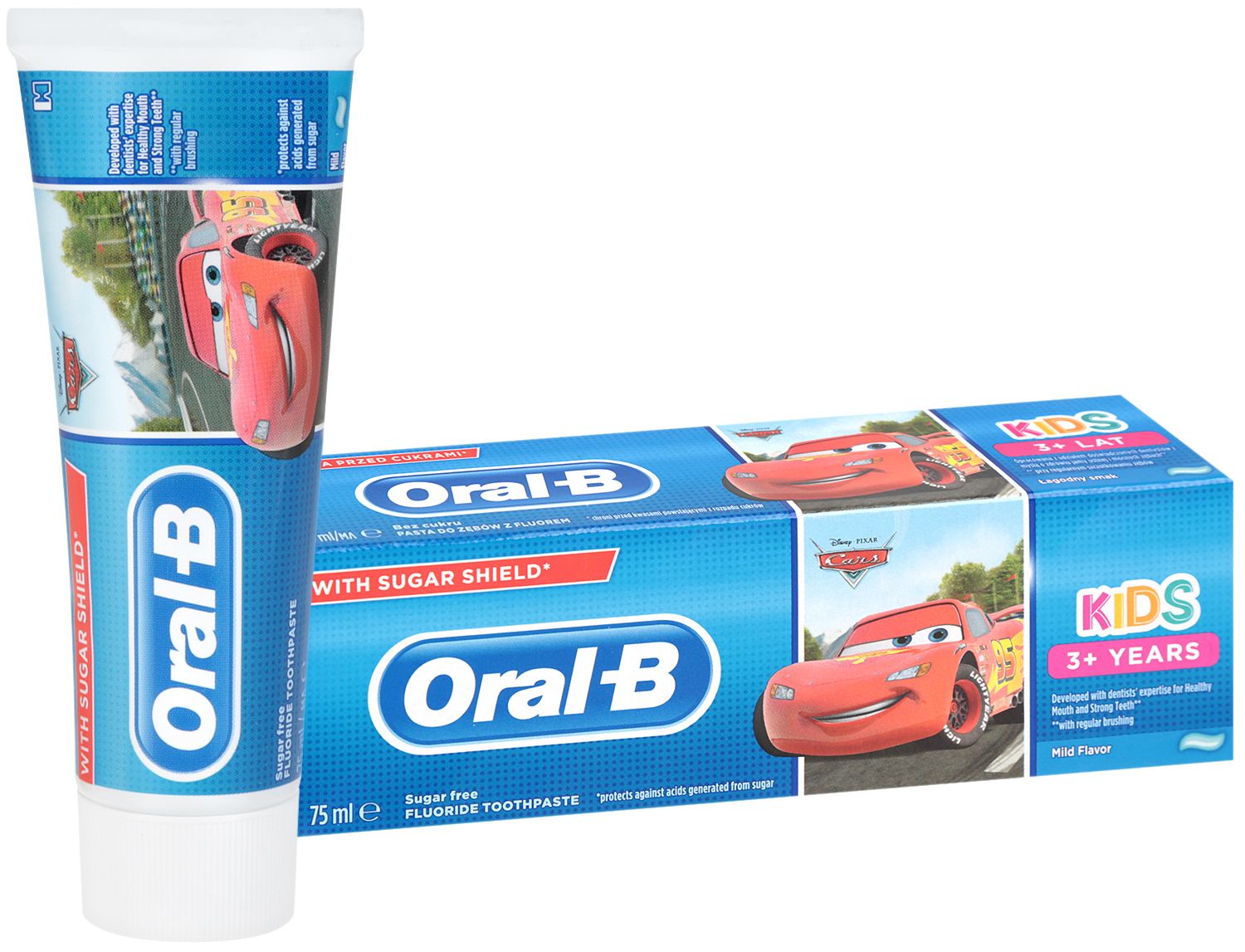 Oral-B Kids 3+ Cars - Детска паста за зъби - store.bg