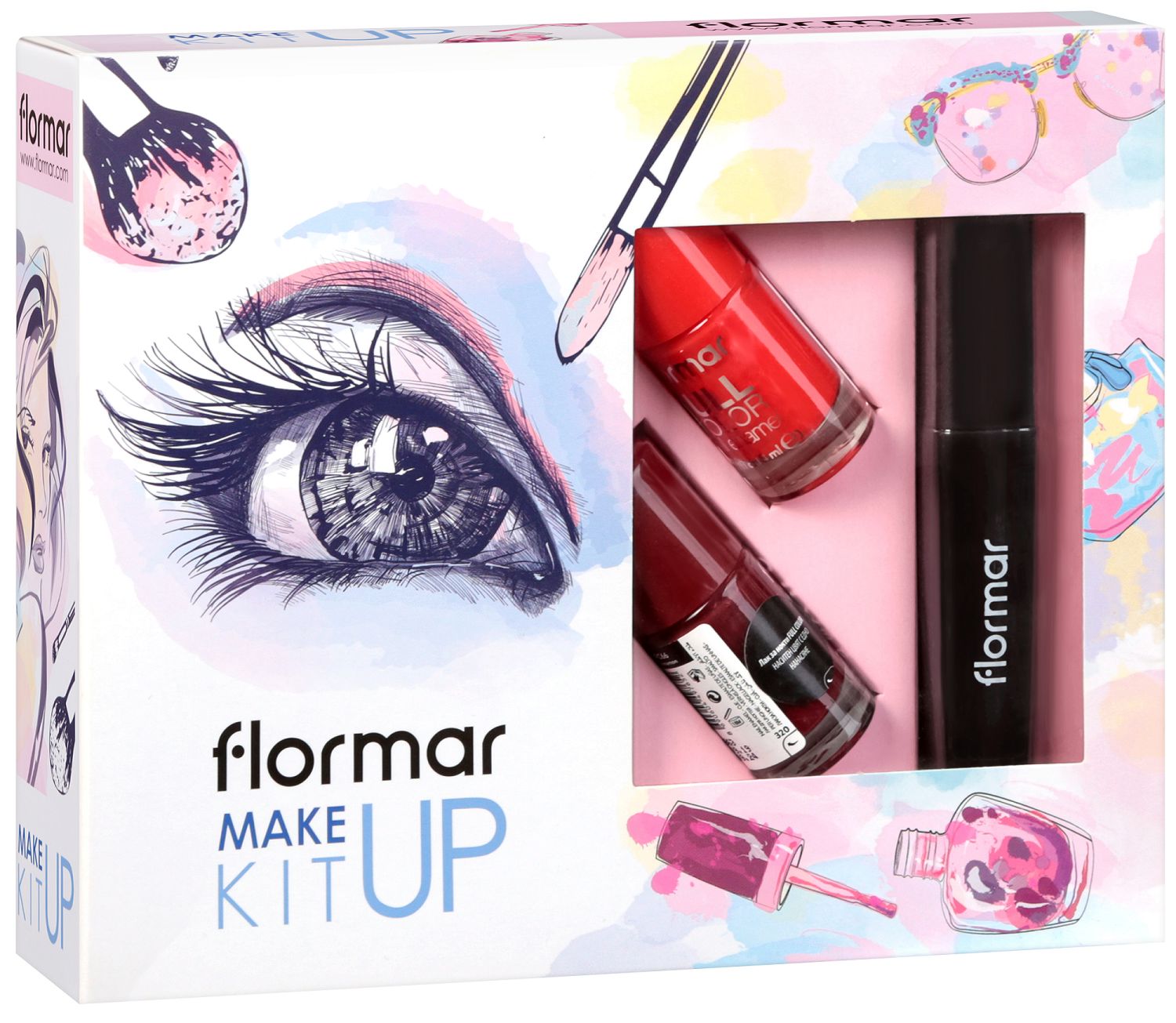 Подаръчен комплект с грим Flormar - store.bg