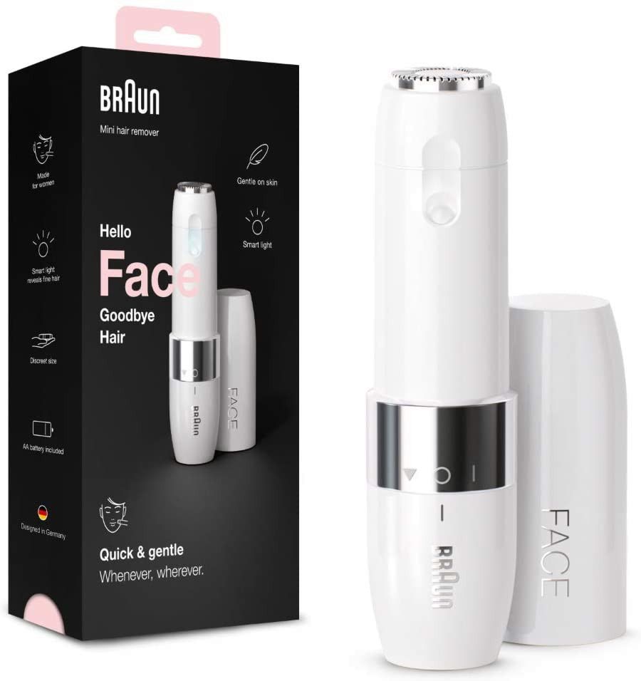 Дамски тример за лице Braun Hello Face FS1000 WHT - store.bg