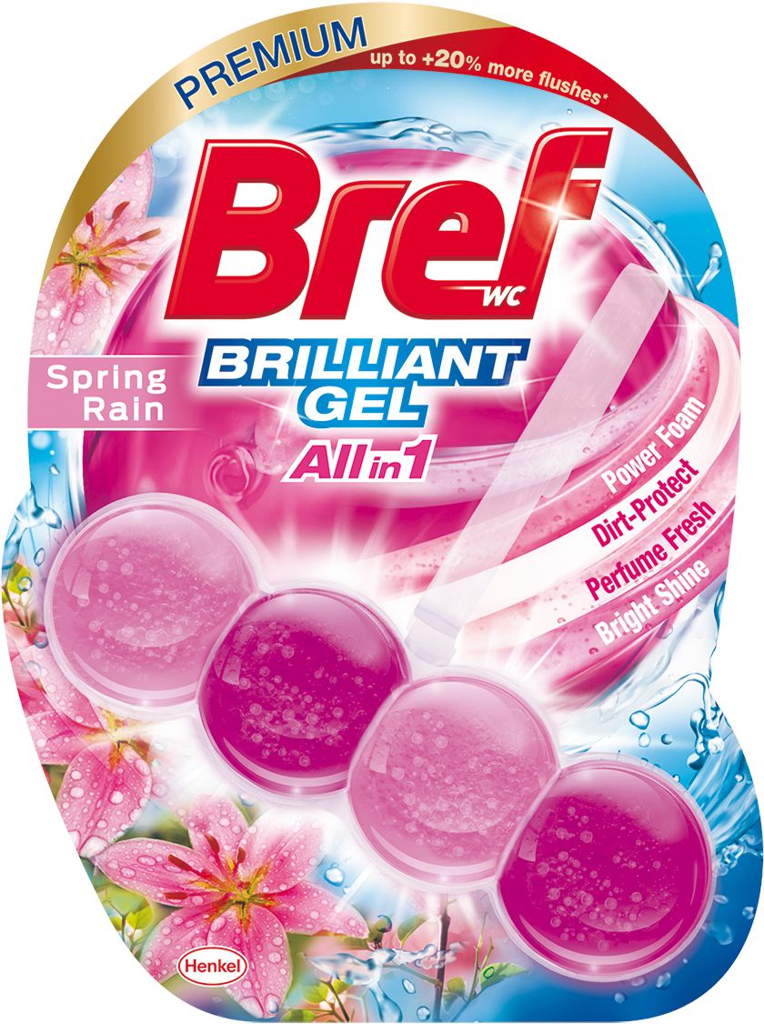 Bref Brilliant Gel Ароматизатор за тоалетна - store.bg