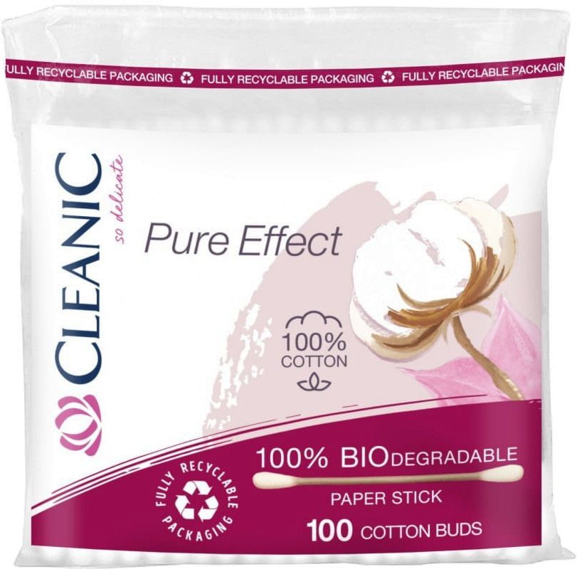 Cleanic Pure Effect Клечки за уши - store.bg