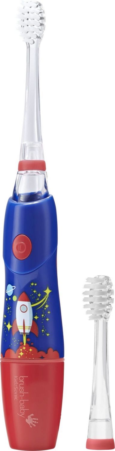 Детска електрическа четка за зъби brush-baby KidzSonic - store.bg