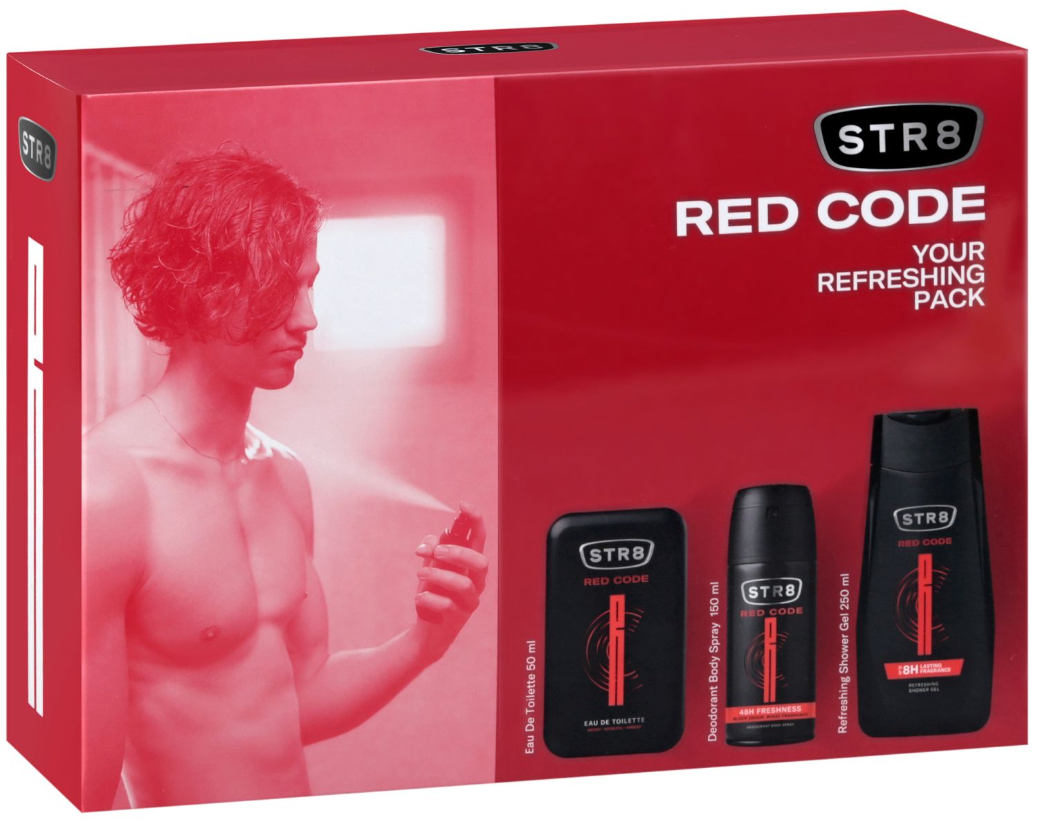 Подаръчен комплект STR8 Red Code - store.bg