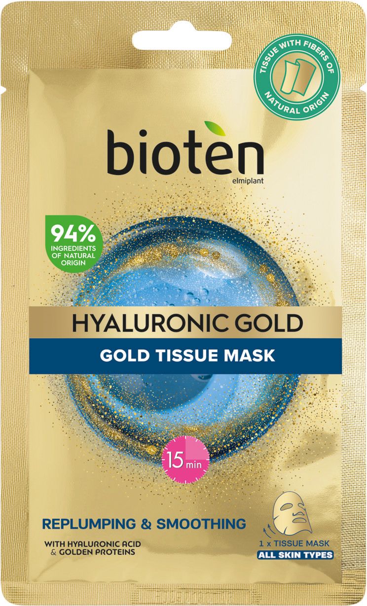 Лист маска Bioten Hyaluronic Gold - store.bg