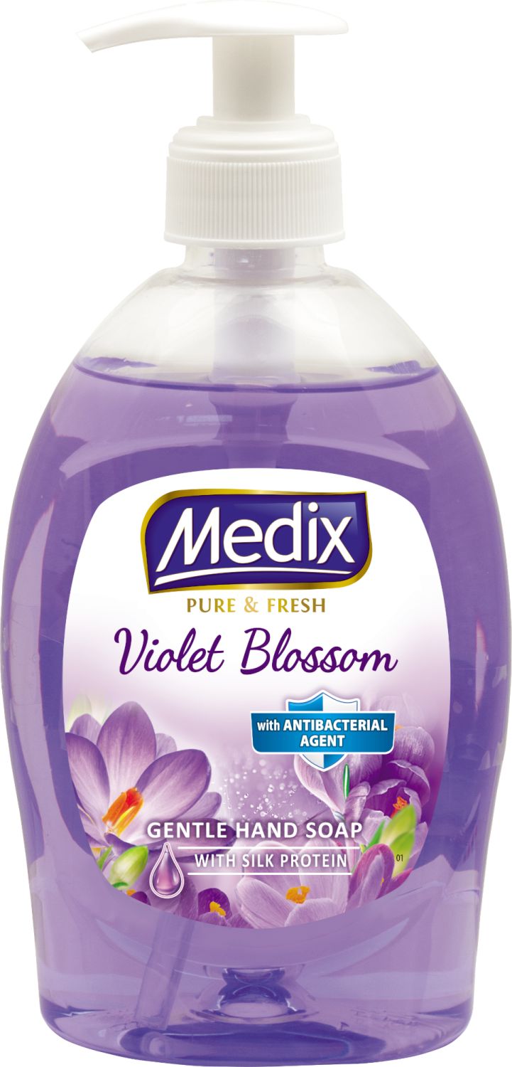 Течен сапун Medix Violet Blossom - store.bg