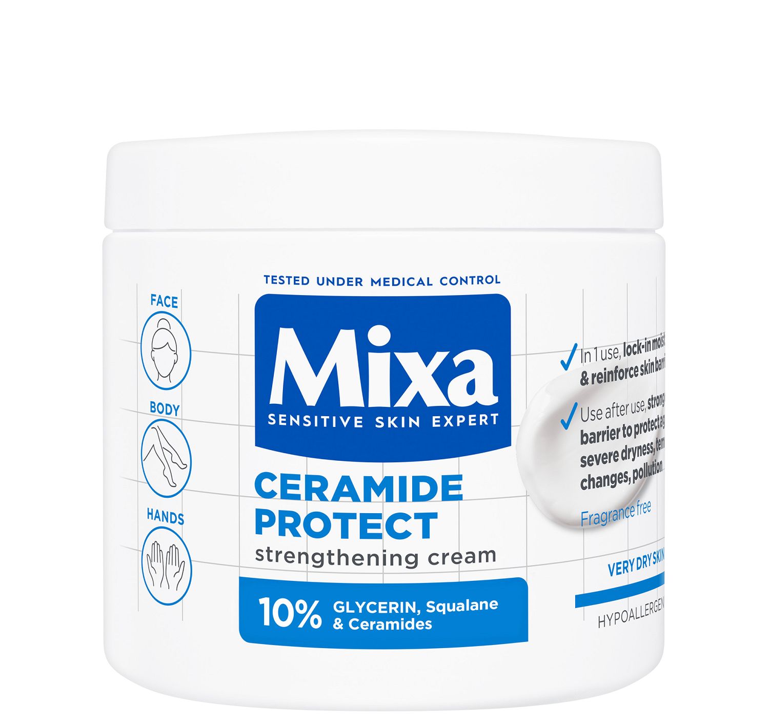Универсален крем Mixa Ceramide Protect - store.bg