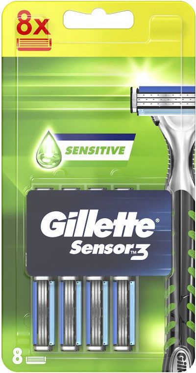 Резервни ножчета за самобръсначка Gillette Sensor 3 - store.bg