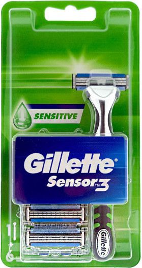 Мъжка самобръсначка с ножчета Gillette Sensor 3 - store.bg