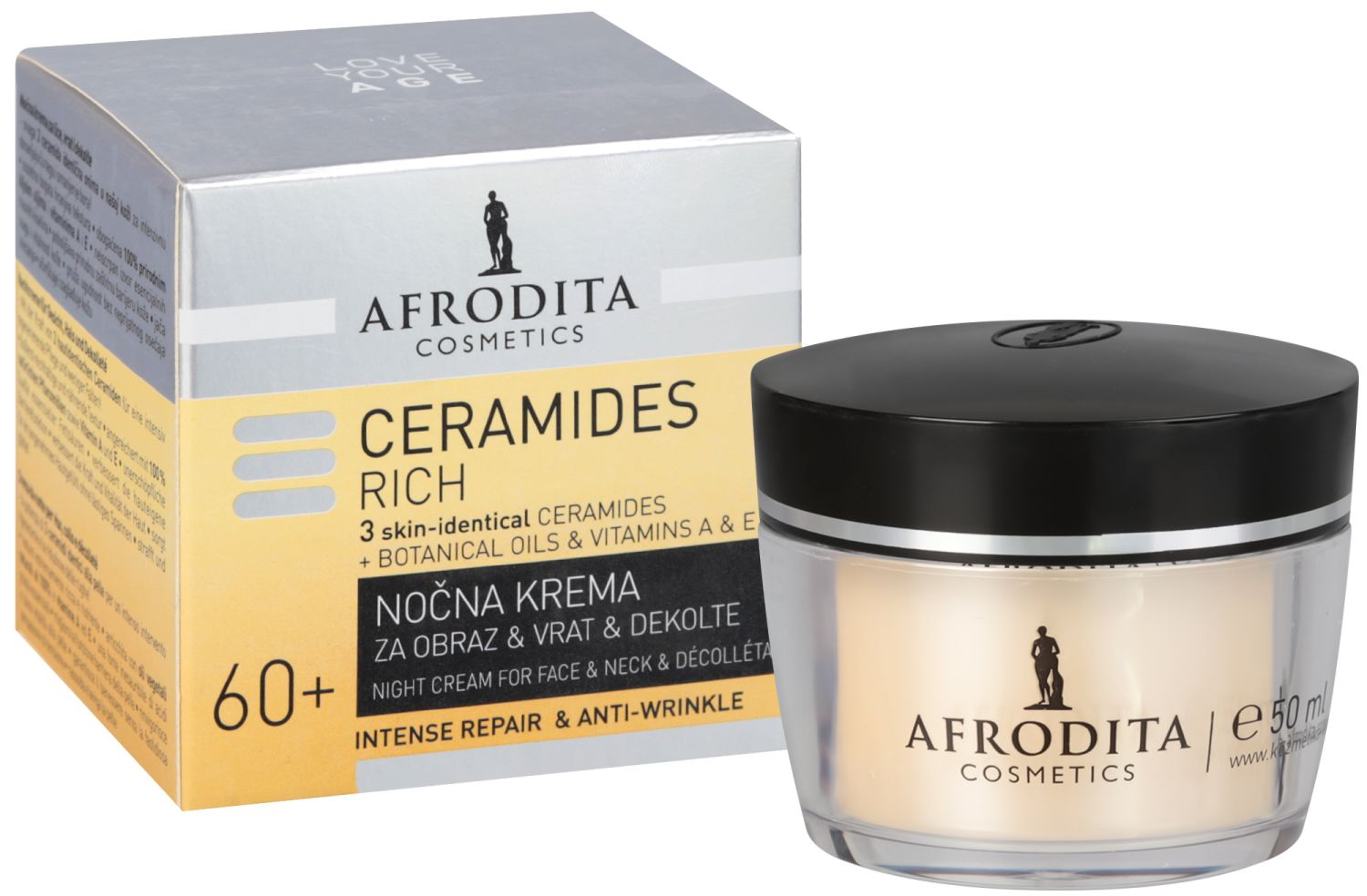 Нощен крем за лице Afrodita Cosmetics - store.bg
