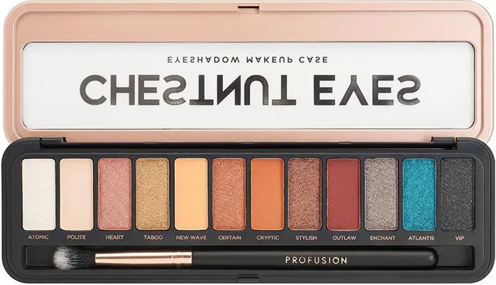 Палитра сенки Profusion Cosmetics Chestnut - store.bg
