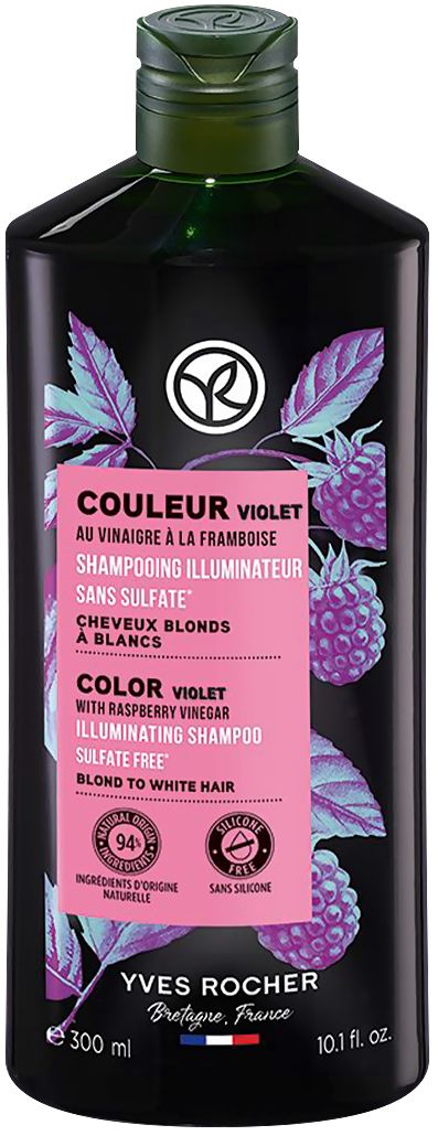 Лилав шампоан за коса Yves Rocher - store.bg