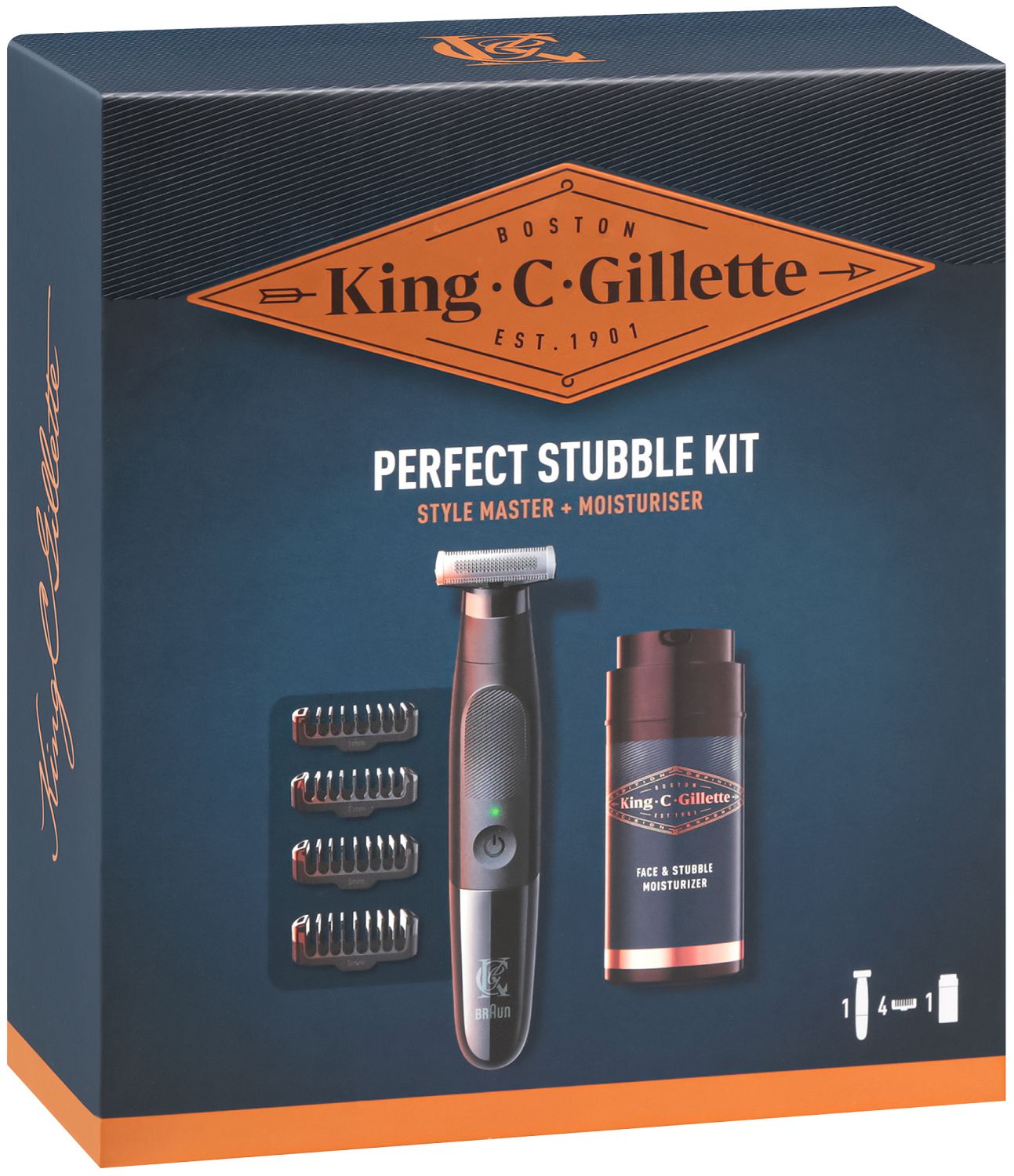 Мъжки комплект с тример King C. Gillette - store.bg
