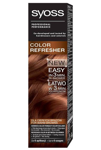 Пяна оцветител за коса - Syoss Color Refresher - store.bg